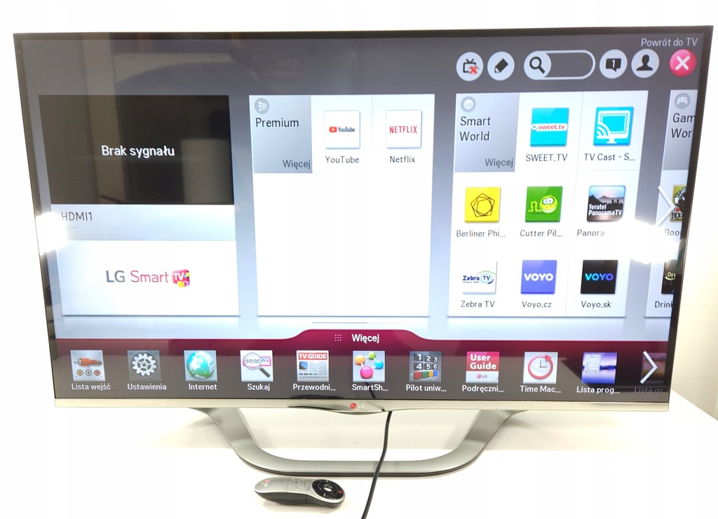 TV 47" TELEWIZOR LG 47LA691S smart TV LED FULL HD - 14785969953 - oficjalne archiwum Allegro