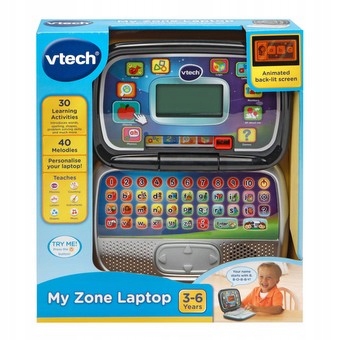 vtech LAPTOP EDUKACYJNY DLA DZIECI - 11124109348 - oficjalne archiwum Allegro