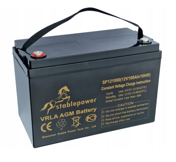 AKUMULATOR BEZOBSŁUGOWY AGM UPS 12V 100Ah - 12766949949 - oficjalne archiwum Allegro