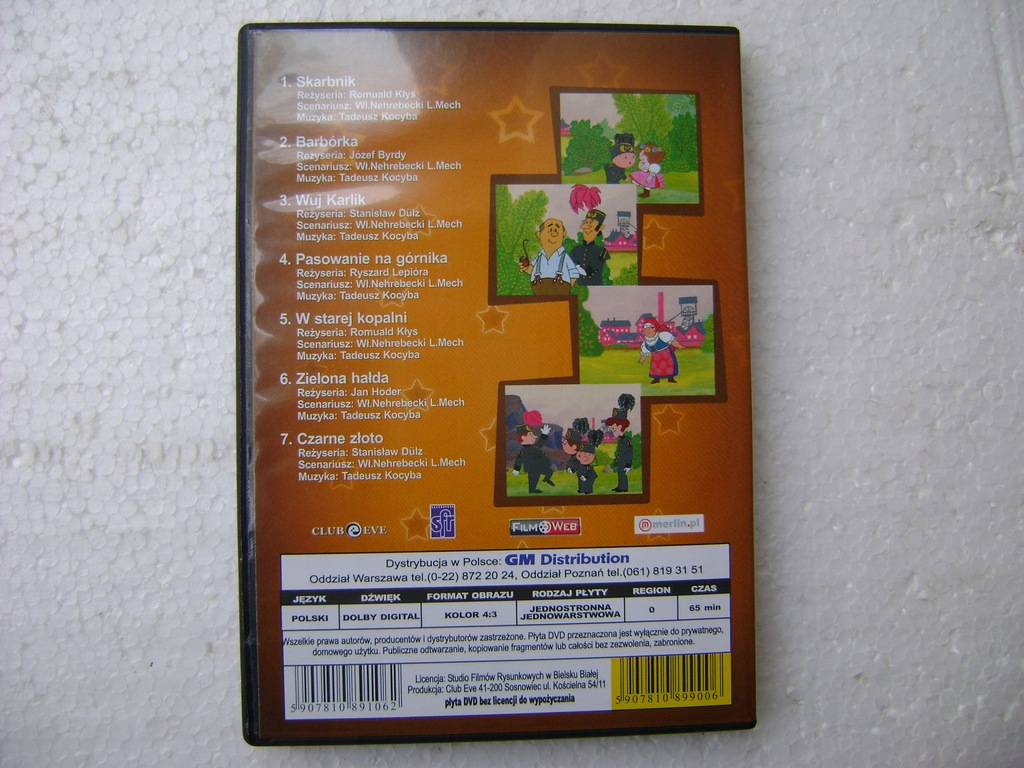 PLYTA DVD BOLEK I LOLEK -WSROD GORNIKOW -7 ODCINKO - 9131980452 - oficjalne archiwum Allegro