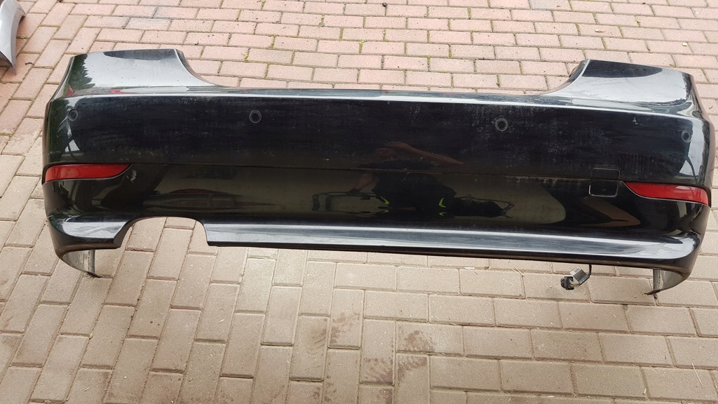 ZDERZAK TYLNY TYŁ BMW E60 BLACK SAPPHIRE PDC - 14248362267 - oficjalne archiwum Allegro