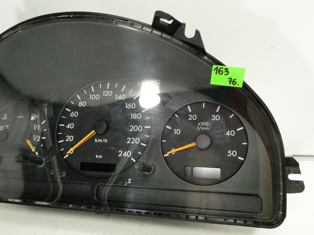 MERCEDES W163 ML LICZNIK ZEGARY A1635407611 - 6910045372 - oficjalne ...