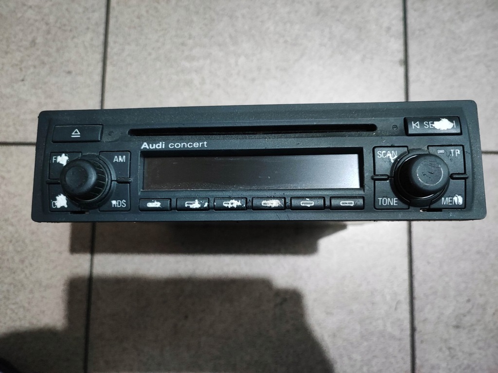RADIO CD AUDI A4 B6 A6 C5 BRAK KODU - 12962529744 - oficjalne archiwum Allegro