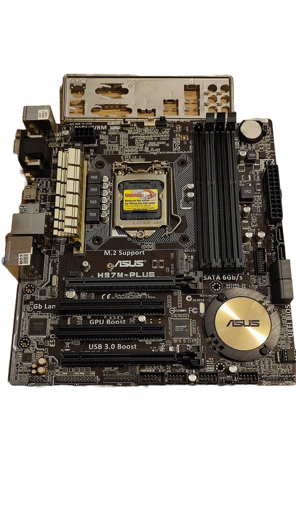 Płyta główna Asus H97M-PLUS Micro ATX - 13515240674 - oficjalne ...