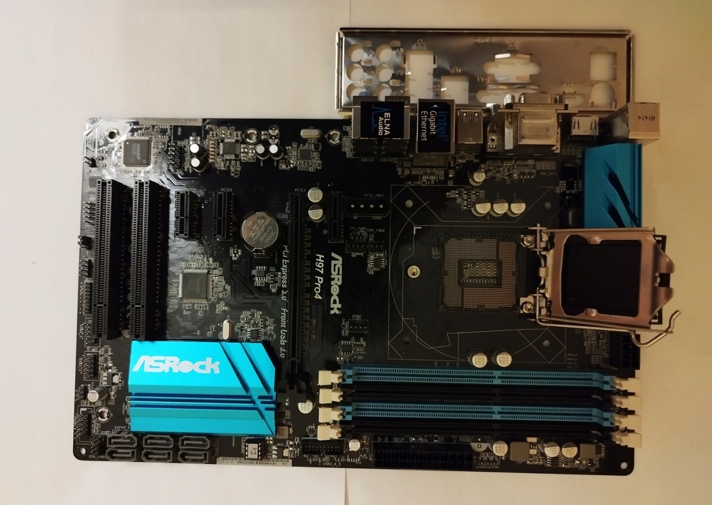 płyta główna ASRock H97 Pro4 LGA 1150 Xeon USB3.0 UEFI NVMe ...