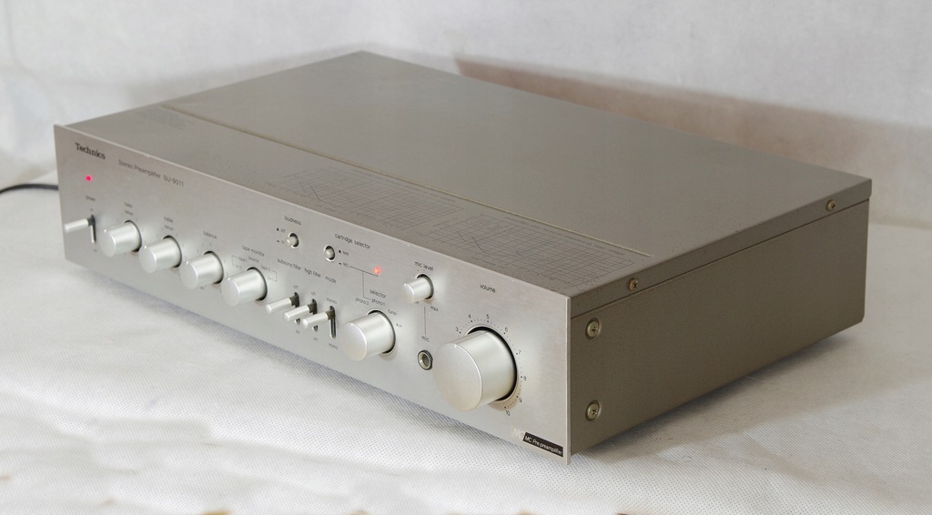 Technics SU-9011, przedwzmacniacz, preamp. - 9186771996 - oficjalne archiwum Allegro