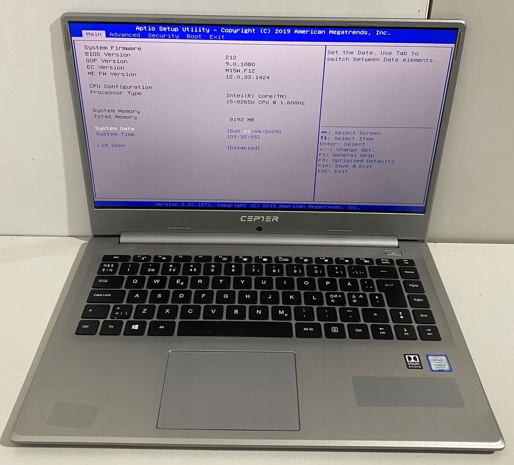 Laptop Cepter N520 15,6'' i5 W462 - 13594223363 - oficjalne archiwum ...