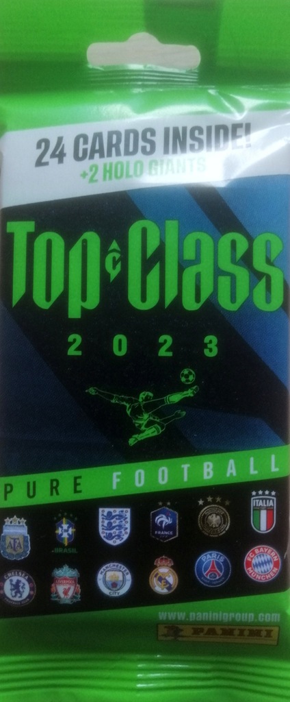 TOP CLASS 2023 SASZETKA FAT PACK 24 KARTY + 2 HOLO - 13614538756 ...