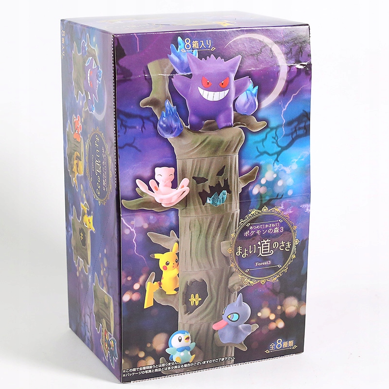 Figurki Drzewo Pokemon Pikachu Gengar Cubone Mew - 10166091043 ...