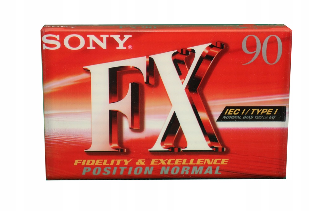 NOWA kaseta magnetofonowa SONY FX 90 - 13819984272 - oficjalne archiwum Allegro