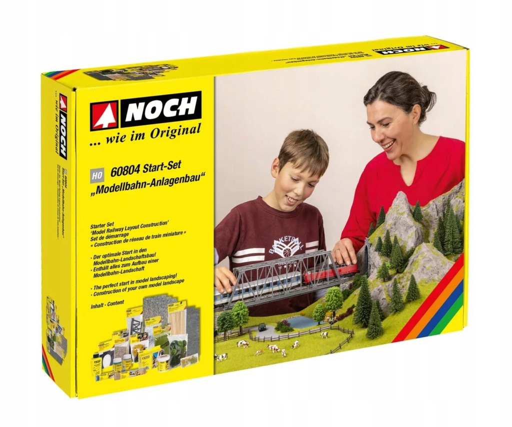NOCH 60804 Zestaw startowy Budowa makiety kolejowe - 13408730876 ...
