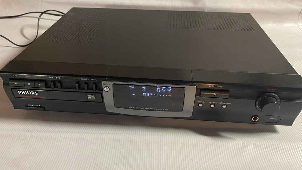 Nagrywarka-odtwarzacz PHILIPS CDR 760/00 - 12605497774 - oficjalne ...