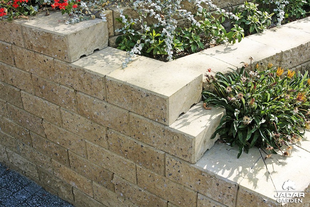 Mur chiński mur oporowy łupany split beton ściana - 7259760600 ...