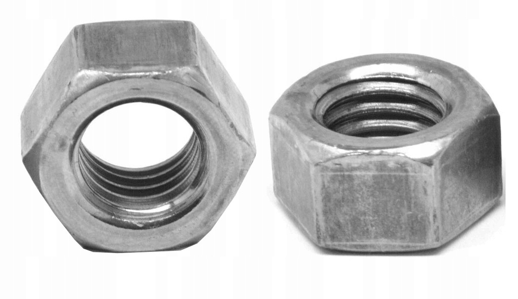 Nakrętka drbzw 6-kątna DIN 934 M42x3 cz kl 8.8 - 10824435396 ...
