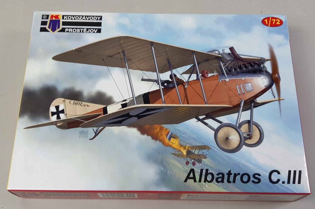 Albatros C.III KPM0344 1/72 - 13246945358 - oficjalne archiwum Allegro
