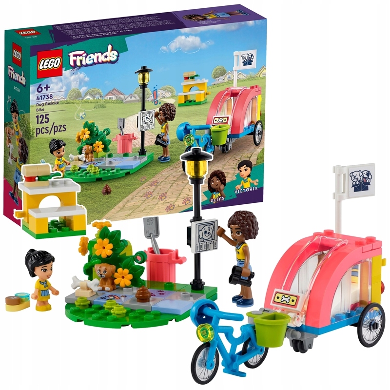 Lego Friends Rower Do Ratowania Psów 41738 - 13183319077 - oficjalne ...