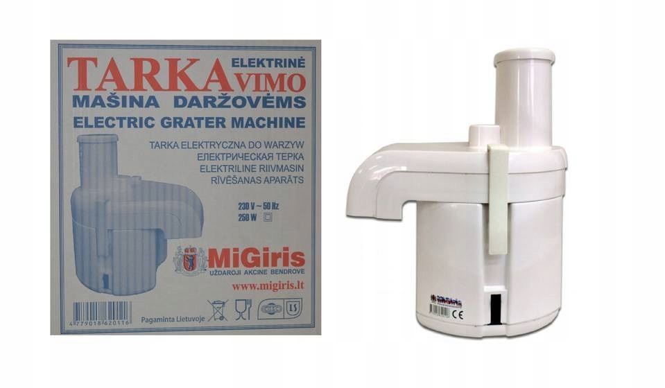 Litewska Maszynka Ziemniaków Ciorka Tarka MIGIRIS - 7795263303 ...