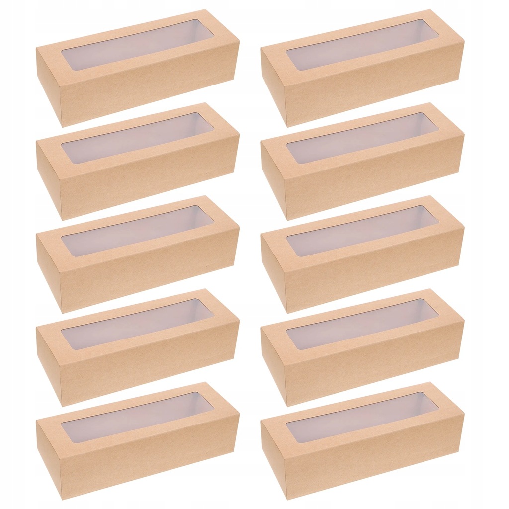 Window Pastry Carry Box Paper Jewelry Gift 10 Pcs - 13555112755 ...