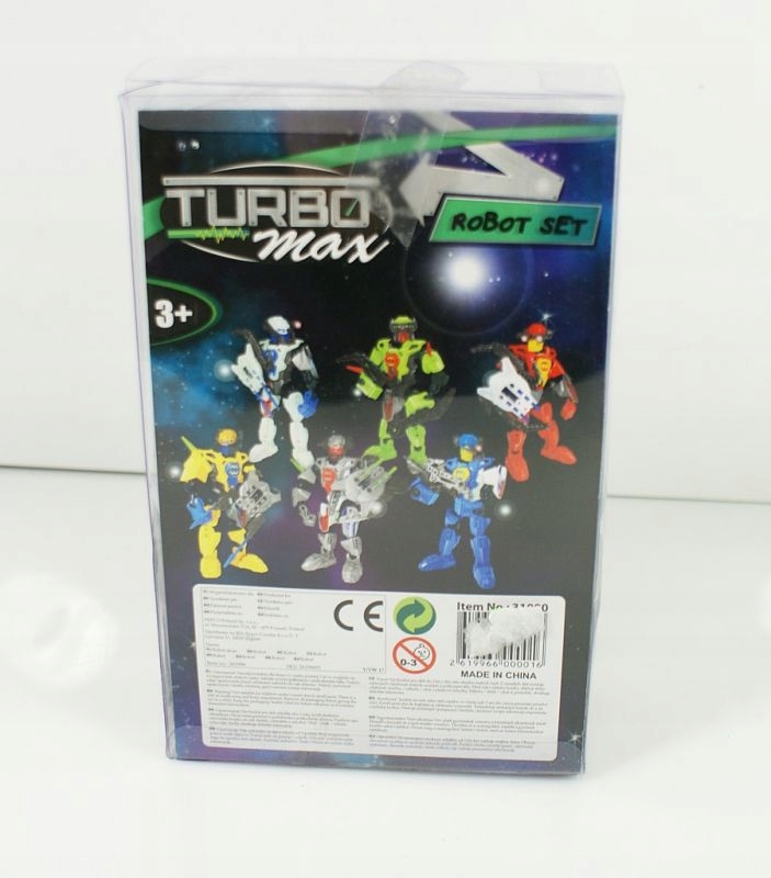 TURBO MAX ROBOT SET - 7828441370 - oficjalne archiwum Allegro