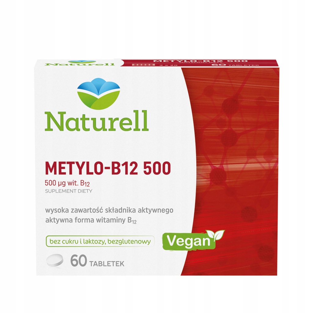 Naturell Metylo B12 500 metylokobalamina 60 tabl. - 10005631136 ...