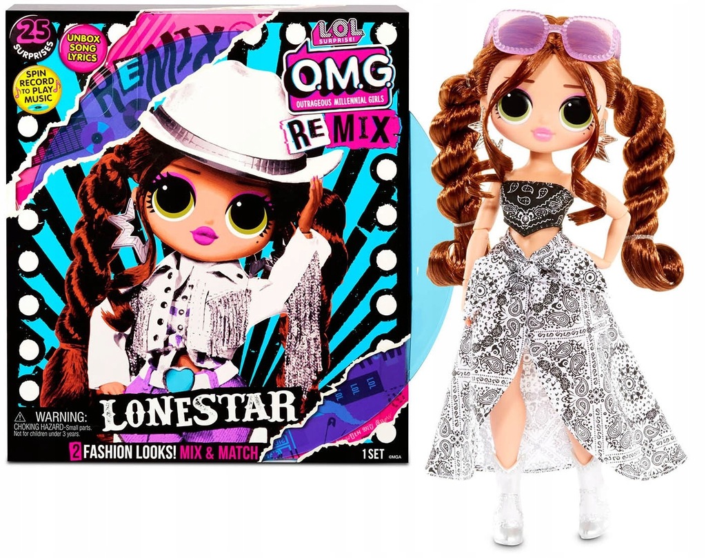 LOL OMG REMIX LONESTAR COUNTRY LALKA 567233 - 9704548101 - oficjalne ...