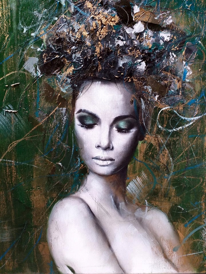 Obraz olejny__Joanna Szewczyk_rozwaga_ BCM - 12489083438 - oficjalne ...