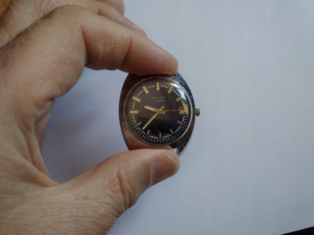 POLJOT 17 JEWELS, MADE IN USSR - 12193782497 - oficjalne archiwum Allegro
