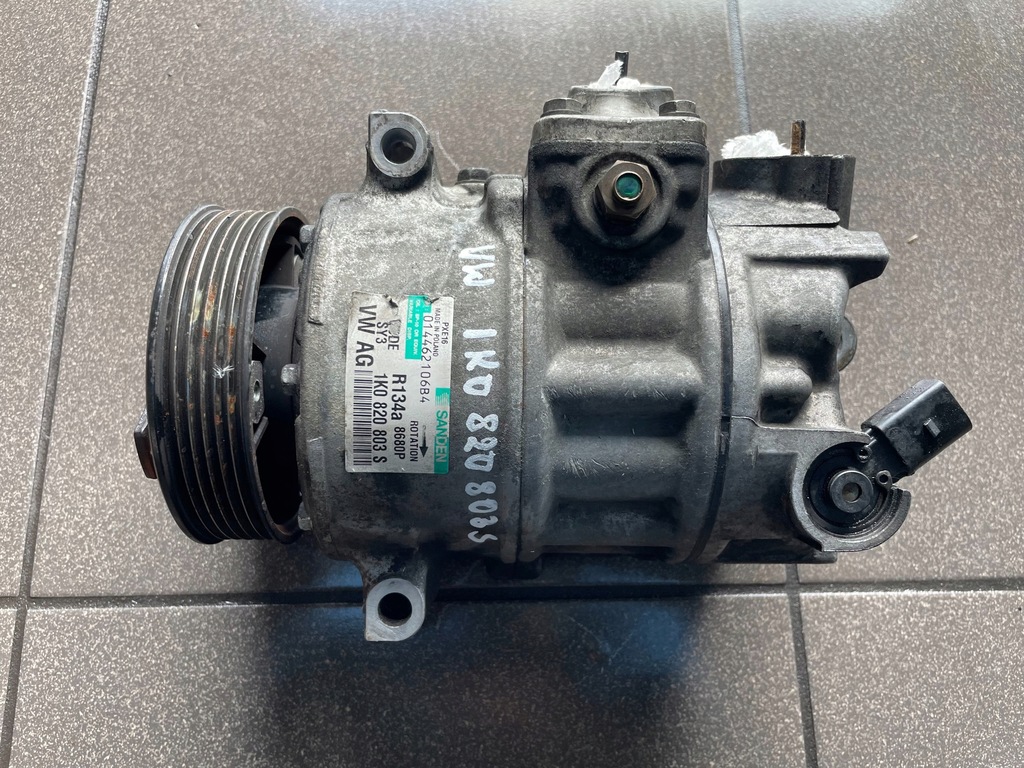 KOMPRESOR KLIMATYZACJI VW AUDI SKODA 1K0820803S - 13656406707 ...