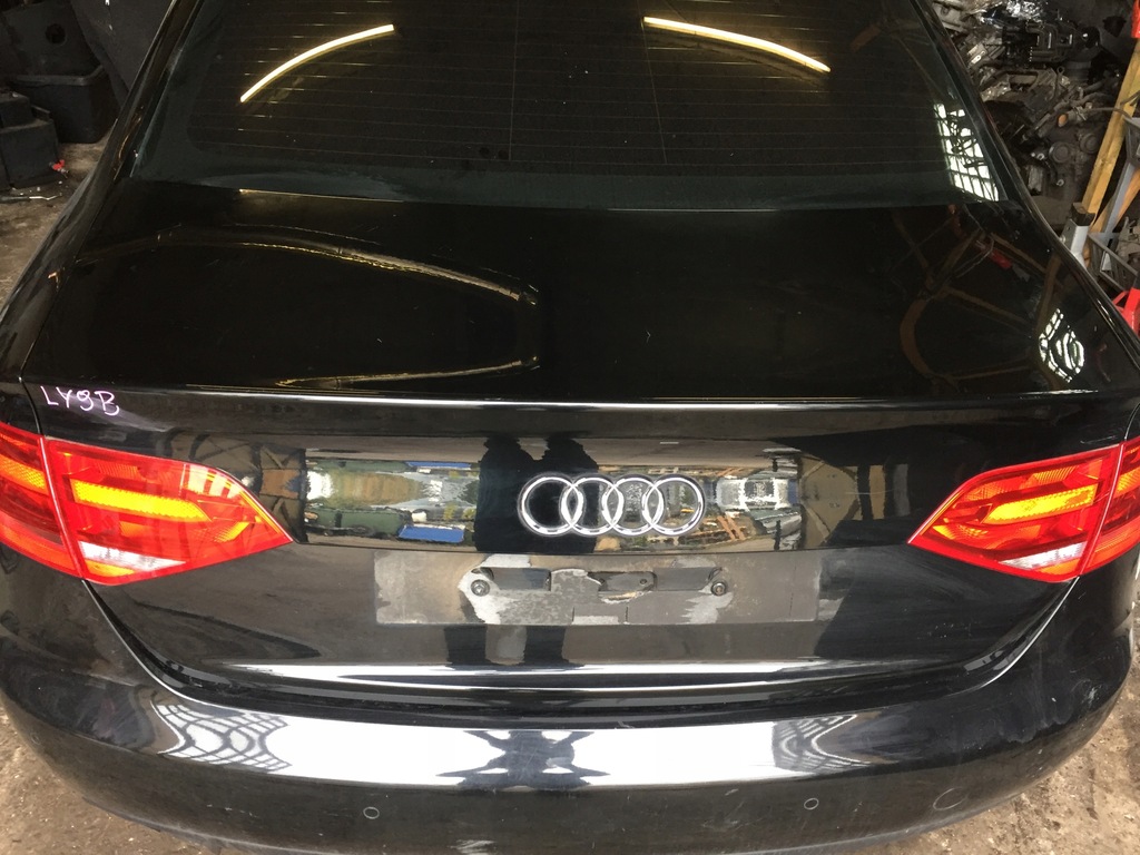 AUDI A4 B8 LY9B SEDAN KLAPA BAGAŻNIKA TYŁ TYLNA - 12705472952 ...