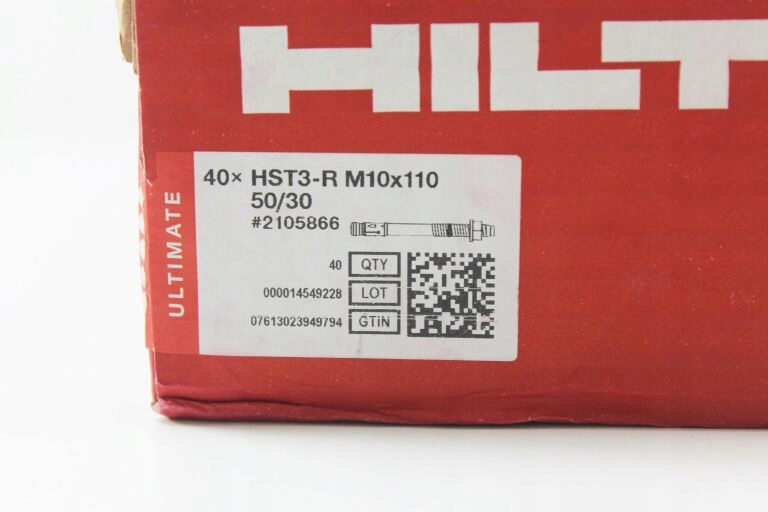 HILTI 40X HST3-R M10X110 - 11466095476 - oficjalne archiwum Allegro