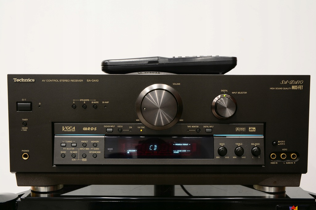 Amplituner do kina domowego Technics SA-DA10 VGCA - 11652776390 - oficjalne archiwum Allegro