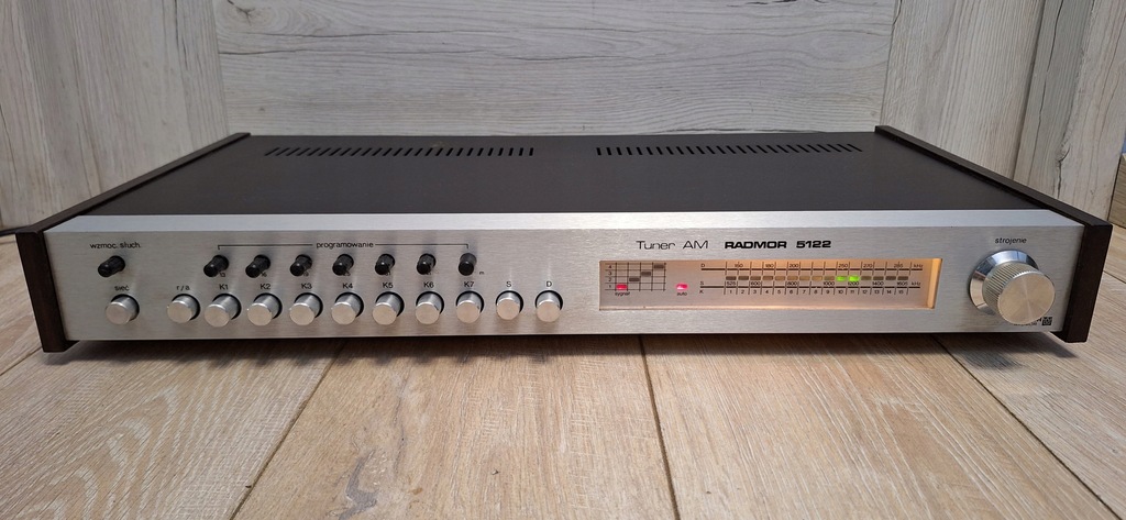 Unitra Radmor 5122 Tuner AM Srebrny IDEALNY STAN ! OKAZJA ! Polecam ...