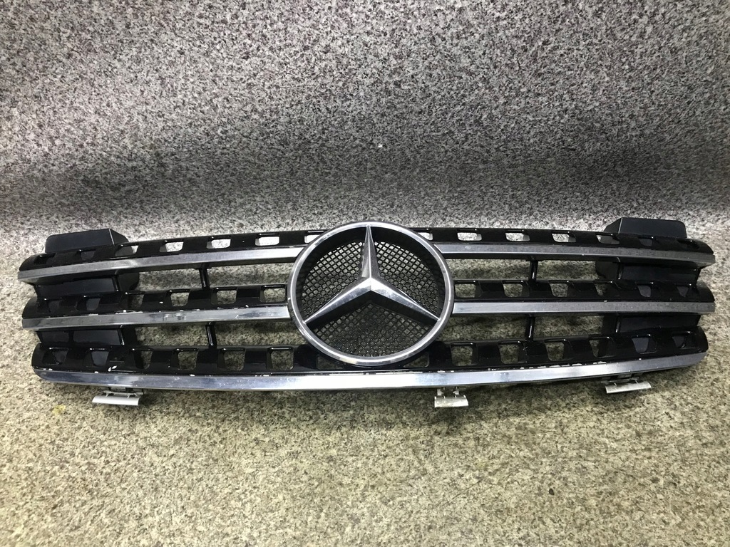 Mercedes ML W164 grill atrapa silnika Black Chrome - 11505049772 ...