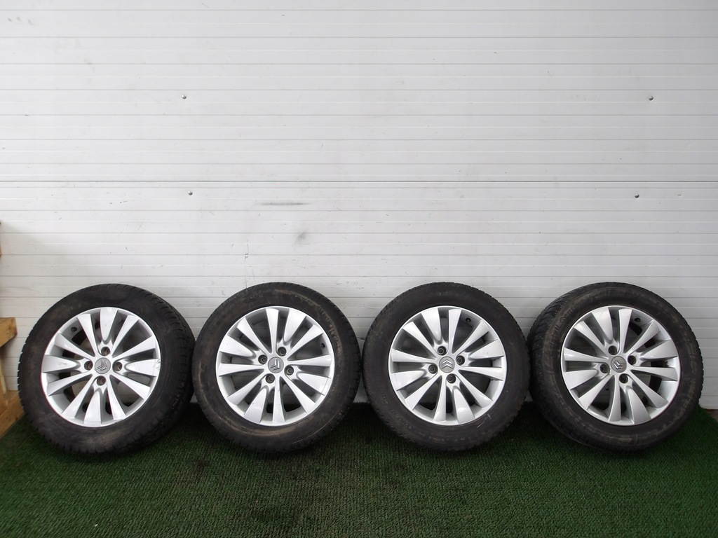 CITROEN C4 PICASSO ALUFELGI KOŁA ZIMOWE 4x108 16'' 215/55R16 ZIMA KPL ...