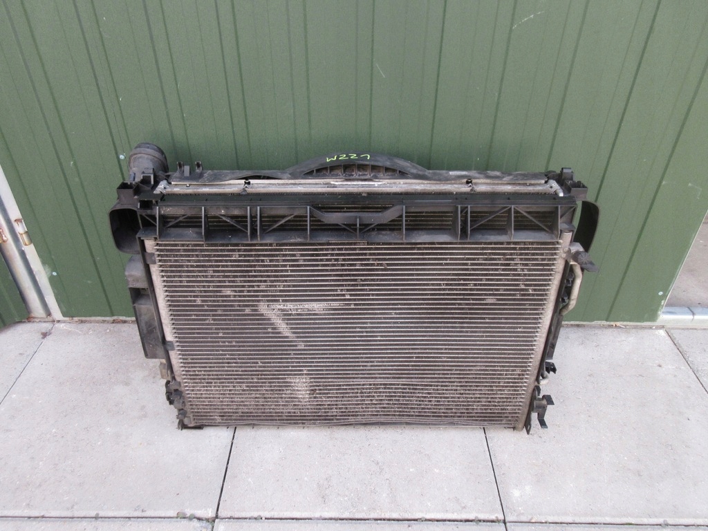 MERCEDES W221 S500 CHŁODNICE WENTYLATOR KOMPLET - 13704374695 ...