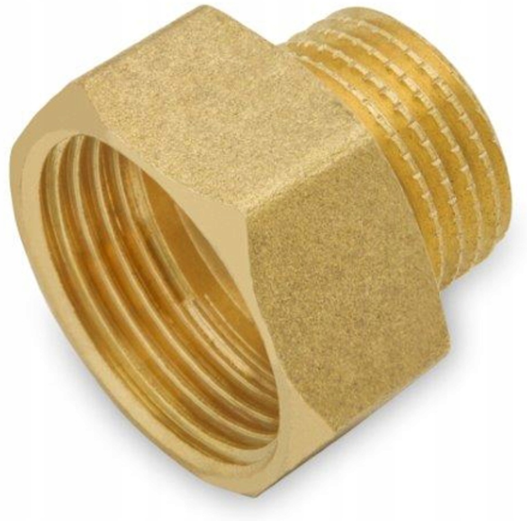 Mufa Mosiężna Redukcyjna 3/4x1/2 - 6966681078 - oficjalne archiwum Allegro