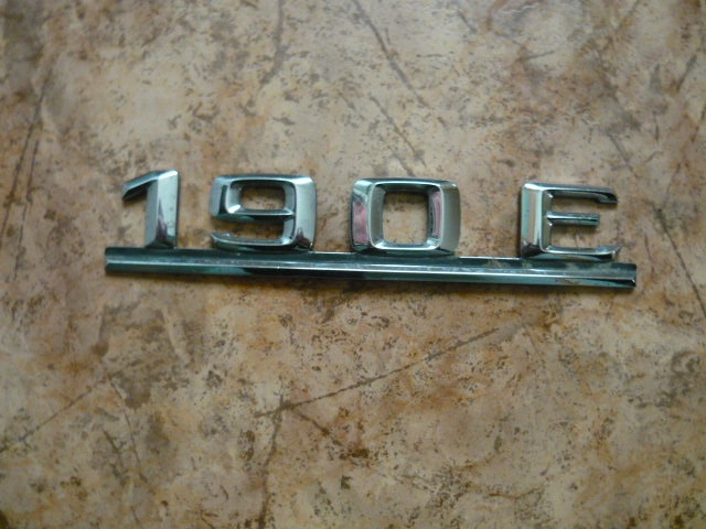 MERCEDES W201 190E NAPIS LOGO ZNACZEK EMBLEMAT - 15175142713 ...