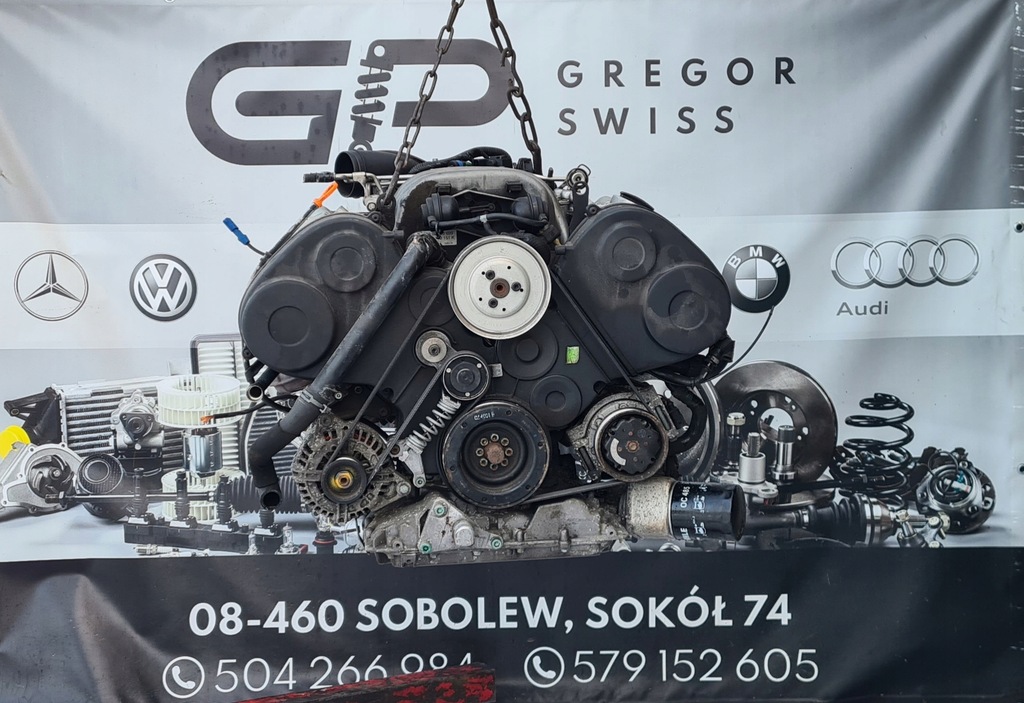 AUDI A4 B6 A6 C6 SILNIK KOMPLETNY 3.0 ASN V6 - 12754510672 - oficjalne archiwum Allegro