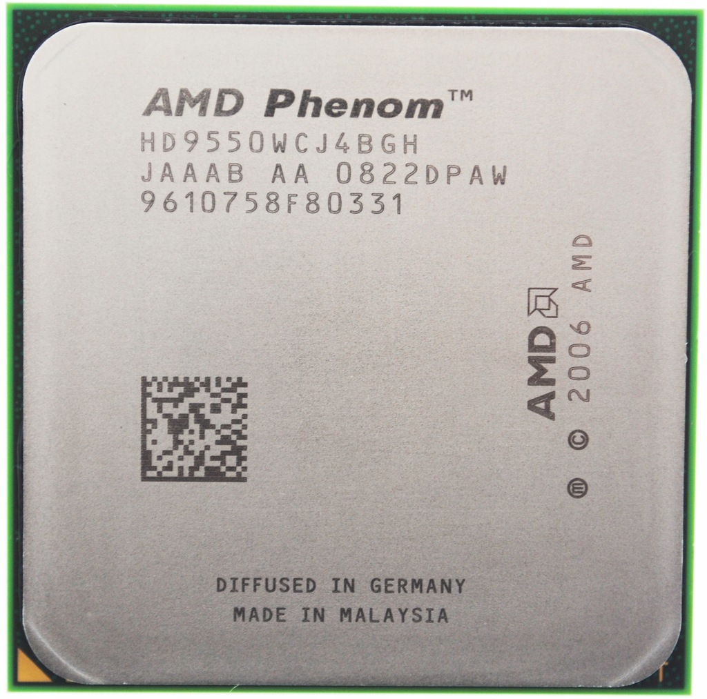 Procesor AMD Phenom X4 9550 4x2,2 GH HD9550WCJ4BGH - 13725289366 - oficjalne archiwum Allegro