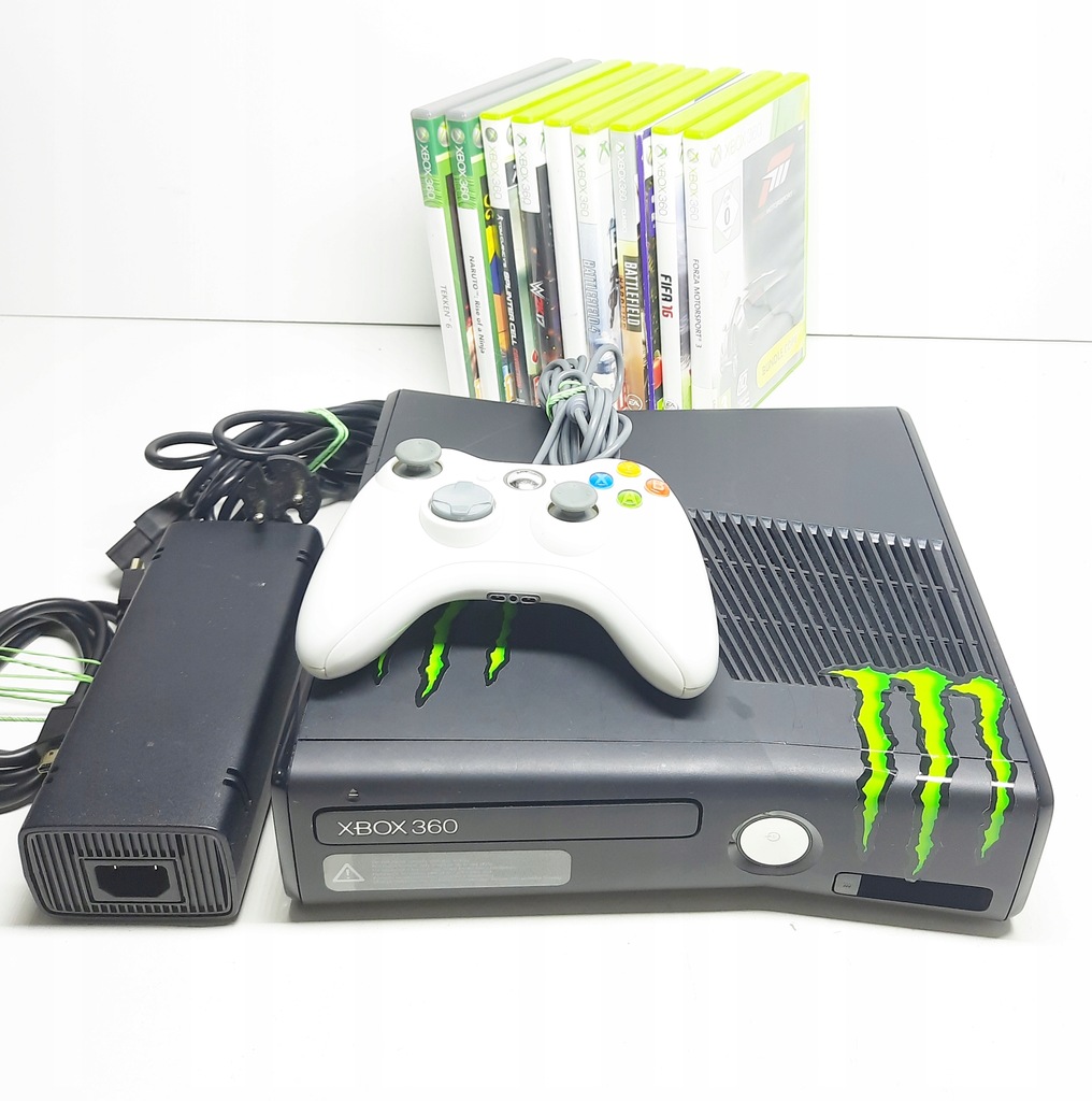 Konsola Microsoft Xbox 360 Slim 500GB - 12782587300 - oficjalne ...