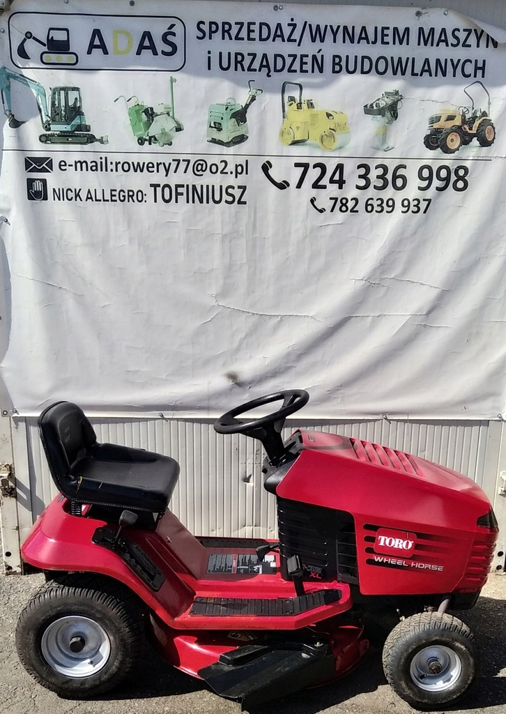 Traktorek Kosiarka TORO 12-32 XL - 9550293565 - oficjalne archiwum Allegro