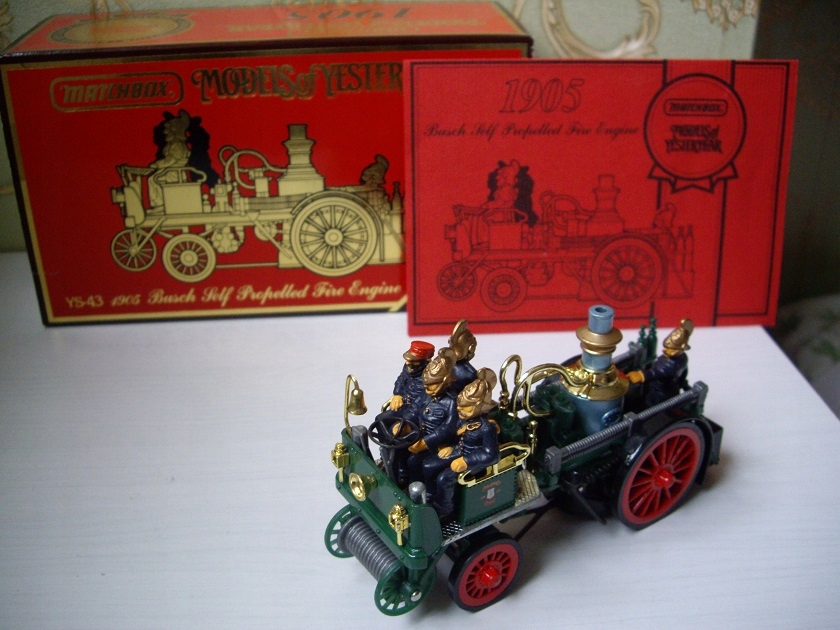Matchbox Busch Self Propelled Fire Engine UNIKAT - 13183540982 ...