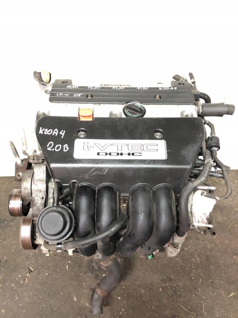 SILNIK KOMPLETNY K20A4 HONDA CR-V II 2.0 i-VTEC - 11929252349 ...