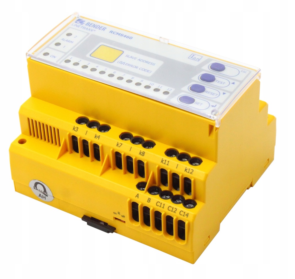 Monitor prądu różnicowego Bender RCMS460-L-2 - 12454543606 - oficjalne ...