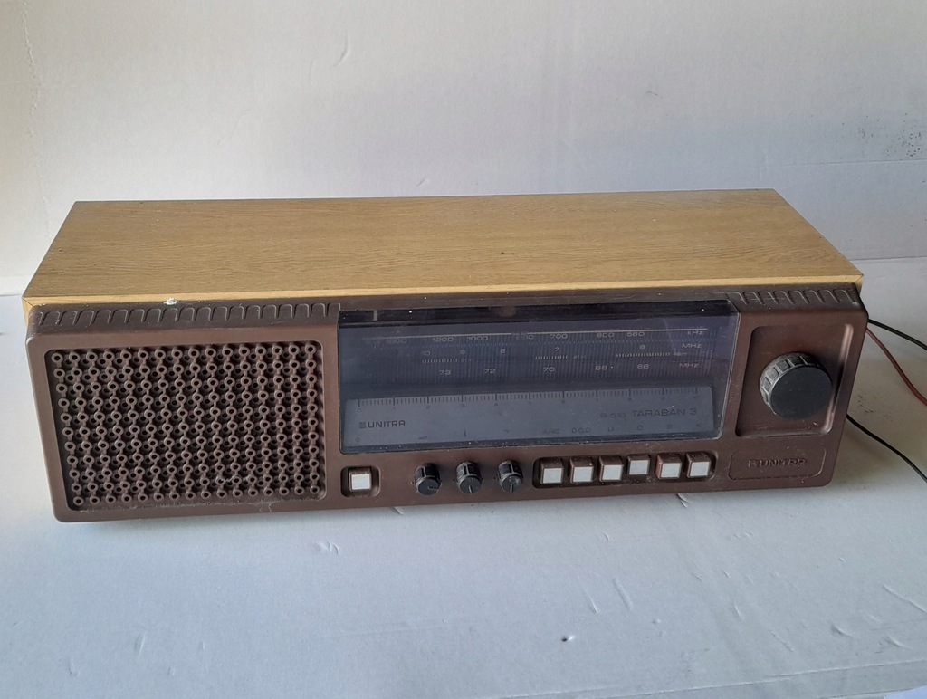 Radio Unitra TARABAN 3 stan kolekcjonerski - 13719682363 - oficjalne ...