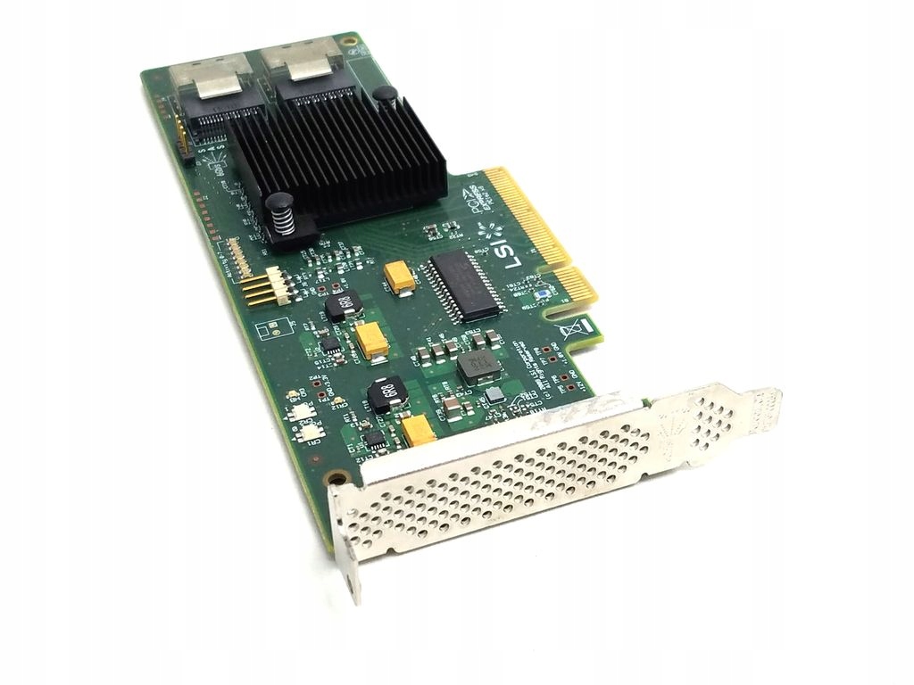 LSI SAS RAID KONTROLER 9211-8i LOW 2x SFF8087 - 14885203251 - oficjalne ...