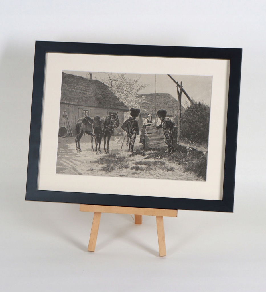 Jan ROSEN (1854 - 1936) - "Przy studni" - 14083890612 - oficjalne ...