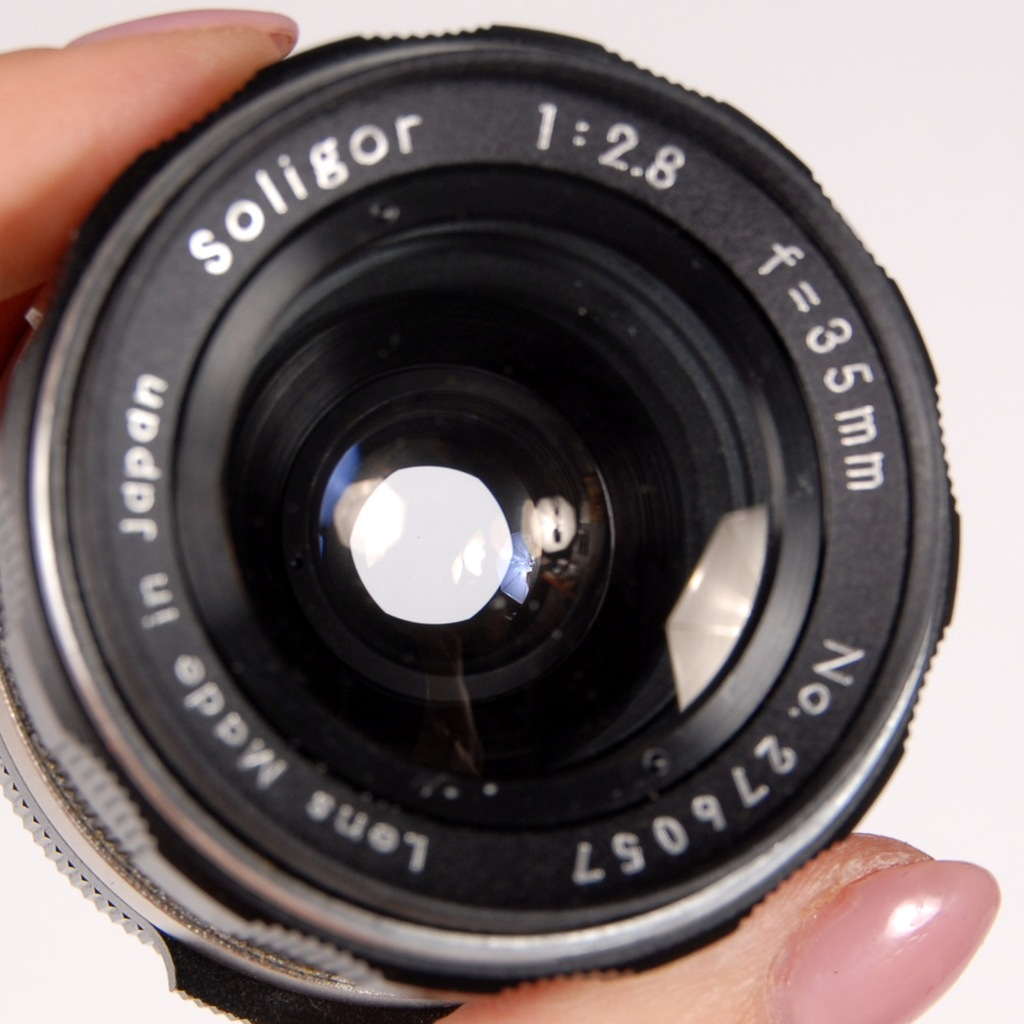 OBIEKTYW SOLIGOR 1:2.8 35 mm APS AUTO TELEPLUS 2x - 14240501218 ...