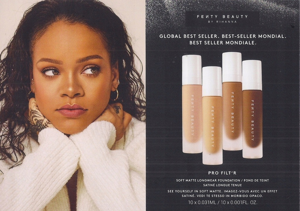 FENTY BEAUTY BY RIHANNA PROFILT'R PRÓBKI PODKŁADY* - 13679024998 ...