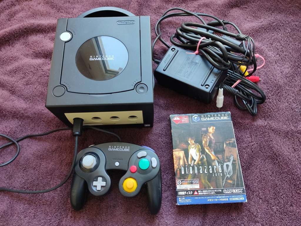 Konsola Gamecube+pad+gra Biohazard Zero - 12725592248 - oficjalne ...